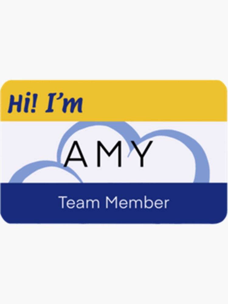 "Amy " Sticker by FullForceHiFi | Redbubble