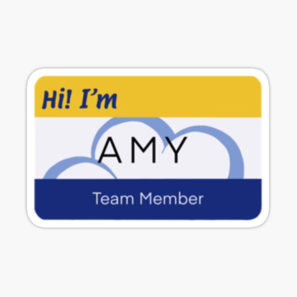 "Amy " Sticker by FullForceHiFi | Redbubble