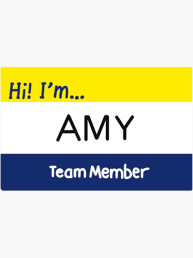 "Amy " Sticker for Sale by FullForceHiFi | Redbubble