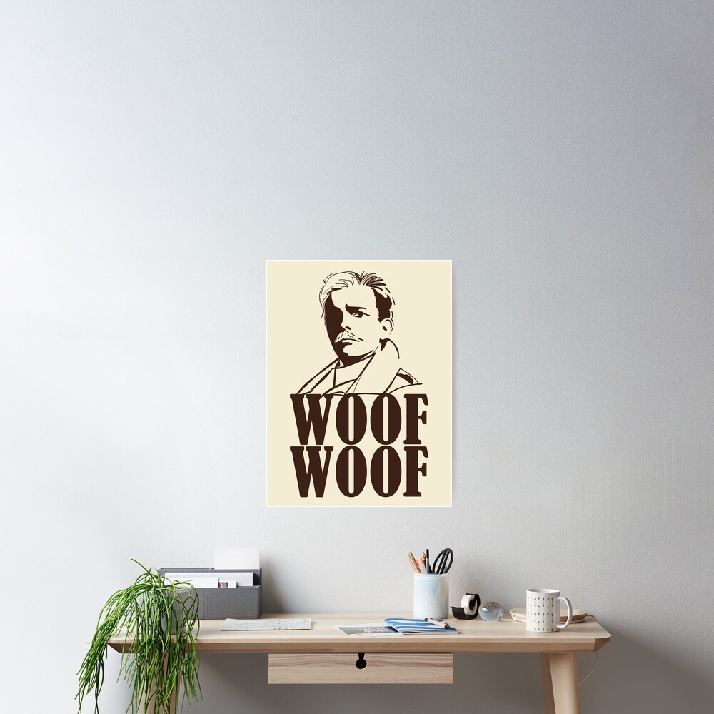 "Lord Flashheart - Woof Woof Quote" Poster by McPod | Redbubble