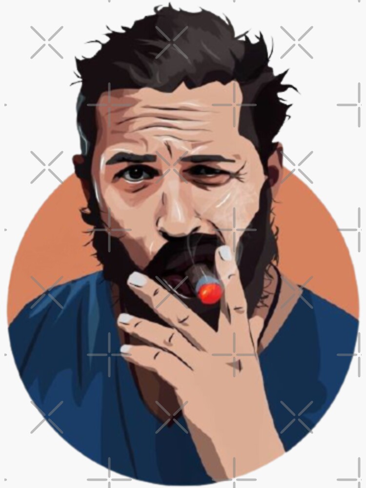 " tom hardy" Sticker by DanylSh | Redbubble
