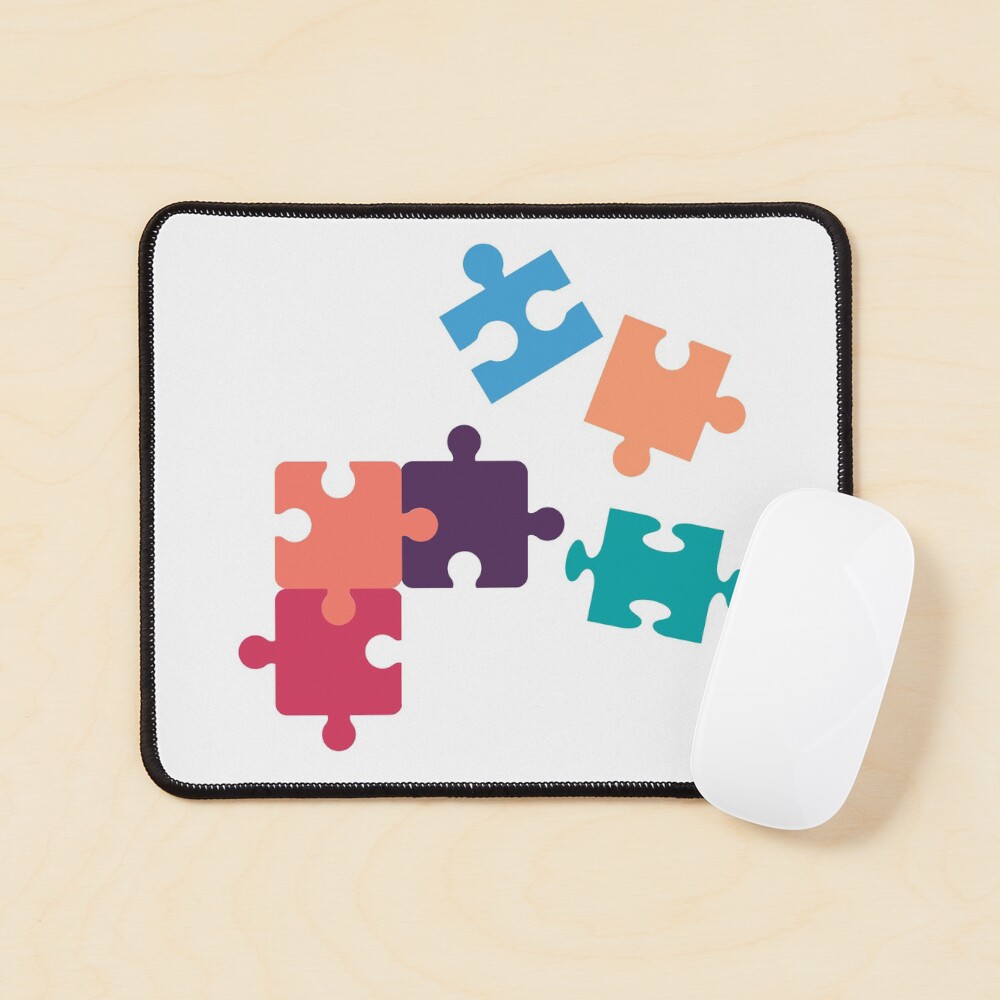 "Puzzle Pieces" Sticker for Sale by simplyken2 | Redbubble