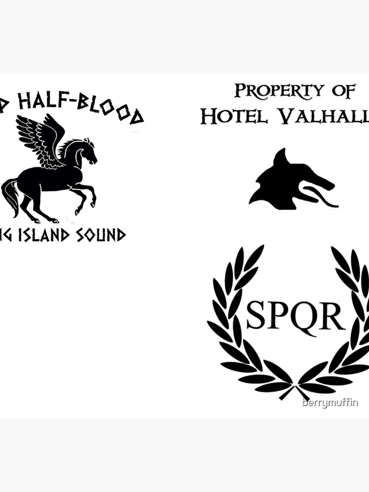 "Rick Riordan Logo's" iPhone Wallet for Sale by berrymuffin | Redbubble