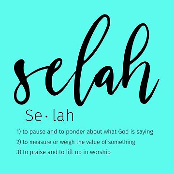 "Bible Revelation - Selah " Art Board Print for Sale by JacquelineLim ...