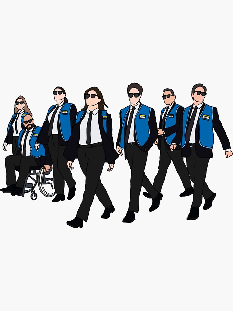 "Superstore Cast Fan Art " Sticker by DonYourFit | Redbubble