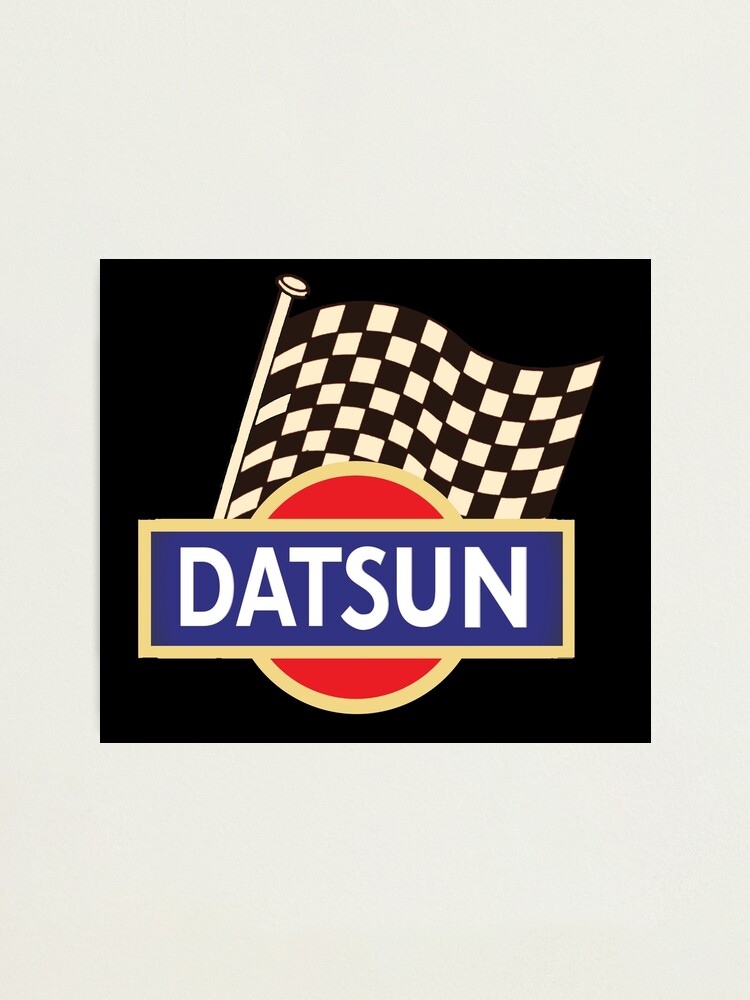"Datsun Racing" Photographic Print by Centuryvault | Redbubble
