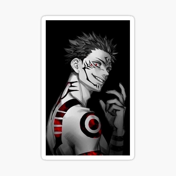 "Sukuna" Sticker for Sale by Fábio Costa | Redbubble