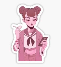Anime Aesthetic: Stickers | Redbubble