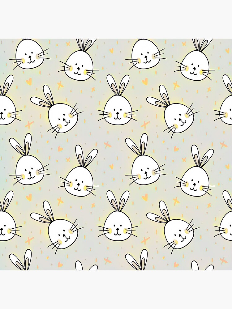 "Rabbits" Sticker by Yodesign7 | Redbubble