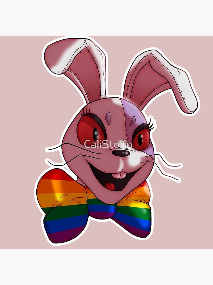 "Vanny the Gay Murder Rabbit" Poster for Sale by CaliStolfo | Redbubble