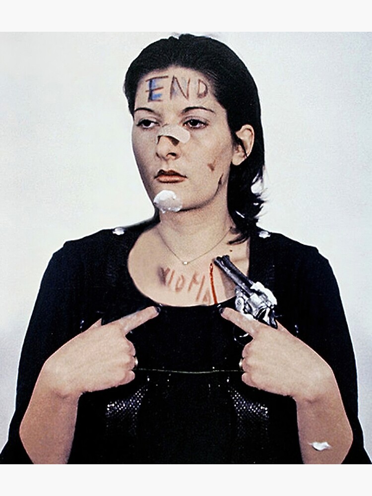 "Marina The End Gun" Poster by foerster659 | Redbubble