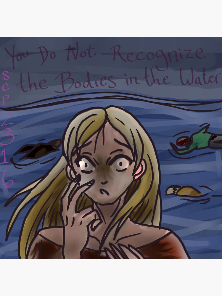 "SCP-2316 " Sticker for Sale by LadyStarscales | Redbubble