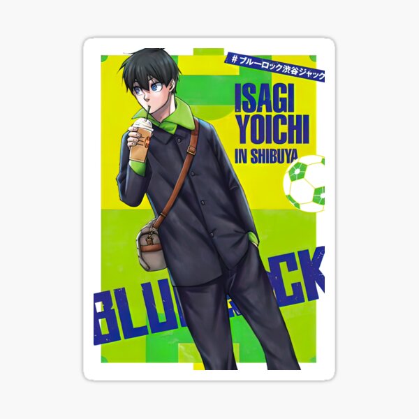 "Blue Lock Isagi Yoichi" Sticker for Sale by terpres | Redbubble