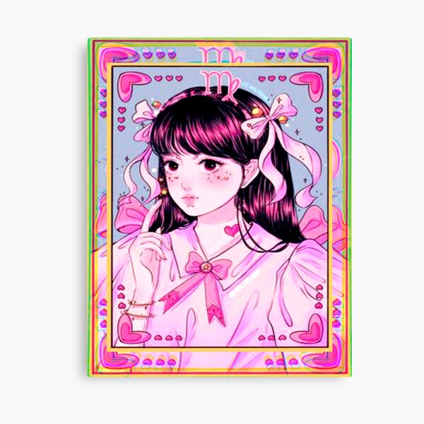 "Hyperpop:Top kawaii anime girls aesthetic designs so cute " Canvas ...