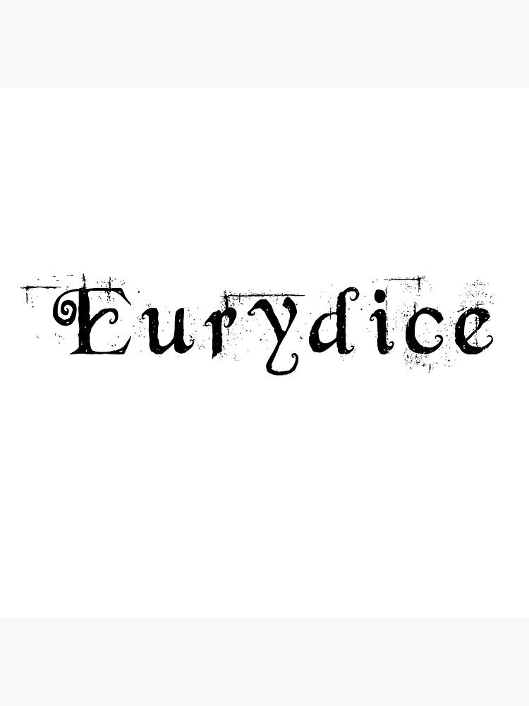 "Eurydice Show Logo" Sticker by AcadaBubble | Redbubble