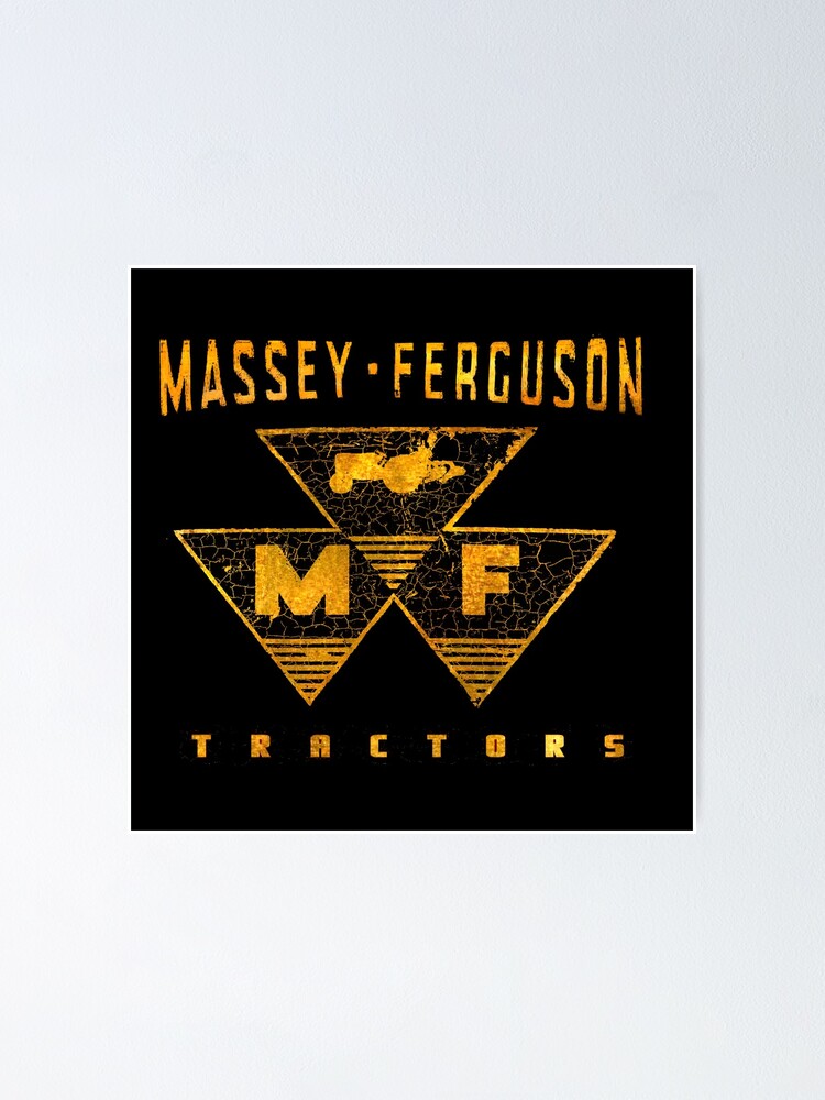 "The Original Vintage Massey-Ferguson Tractor" Poster for Sale by ...
