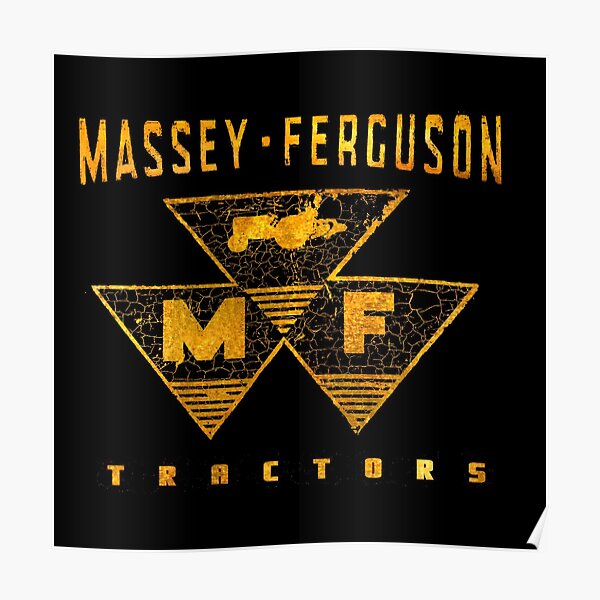 "The Original Vintage Massey-Ferguson Tractor" Poster for Sale by ...