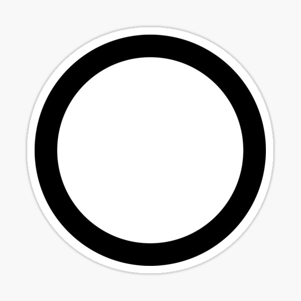 "Squid Game Circle" Sticker for Sale by CodeGear | Redbubble