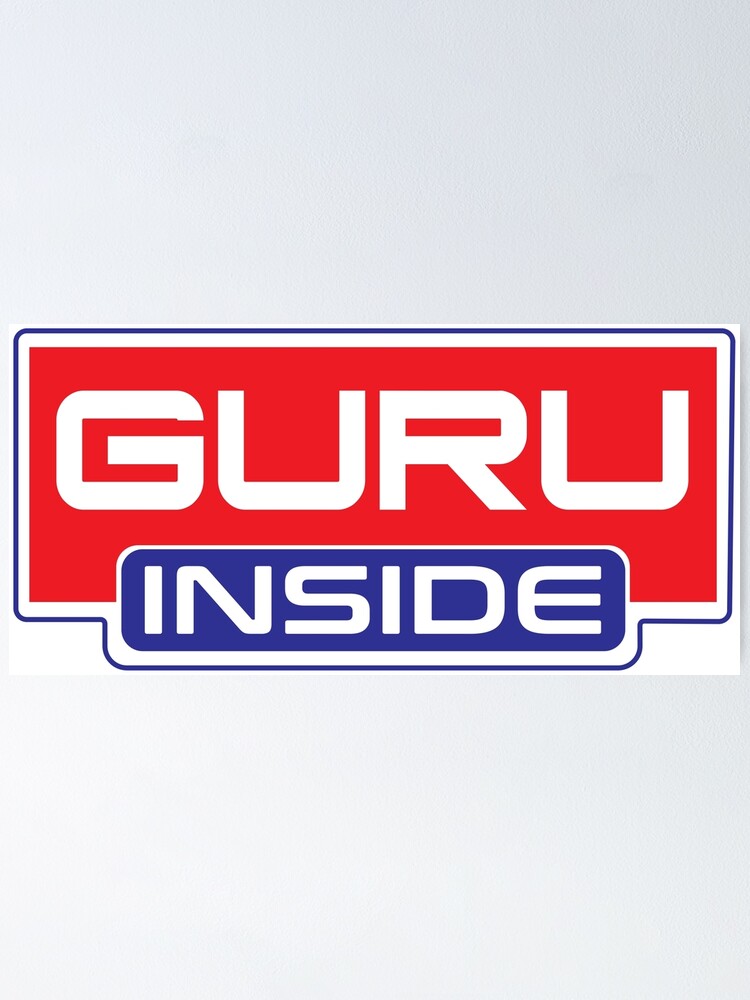 "Inside Red Series - Guru" Poster for Sale by ard-devil | Redbubble