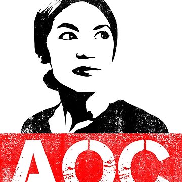 "Alexandria Ocasio-Cortez AOC Support " Sticker for Sale by ...
