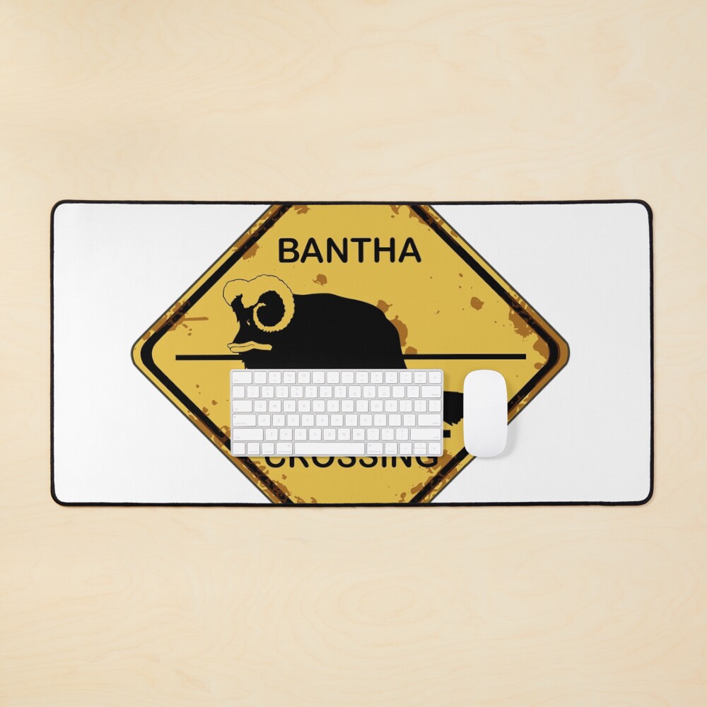 "Bantha Crossing traffic sign" Sticker for Sale by Groenendijk | Redbubble