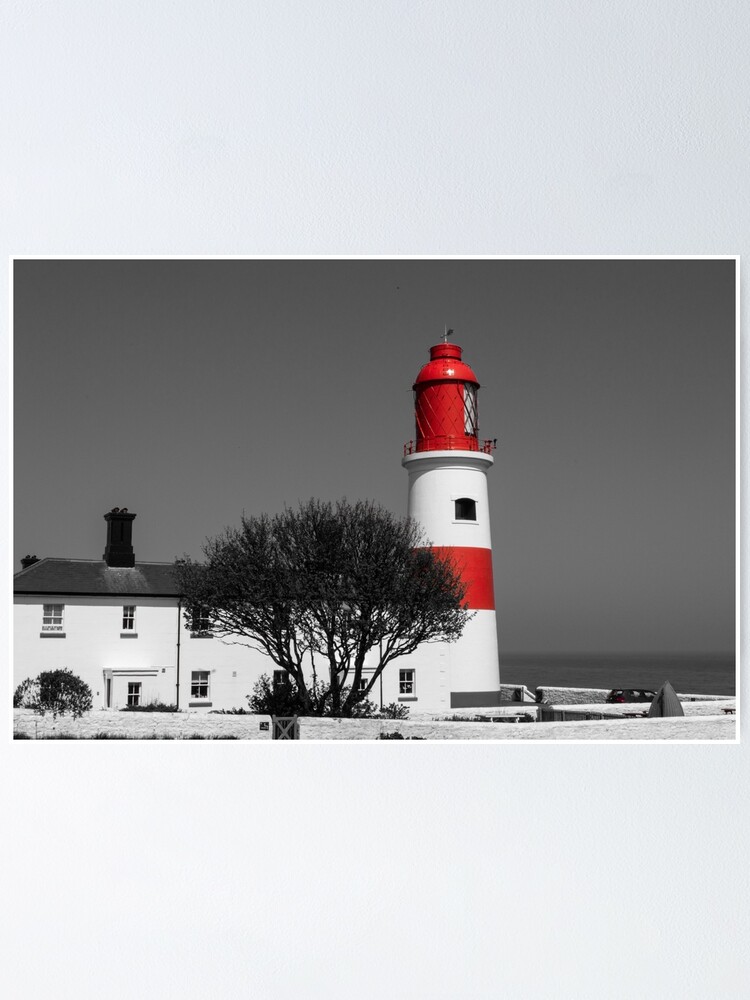 "Souter Lighthouse" Poster by Stuffy1940 | Redbubble