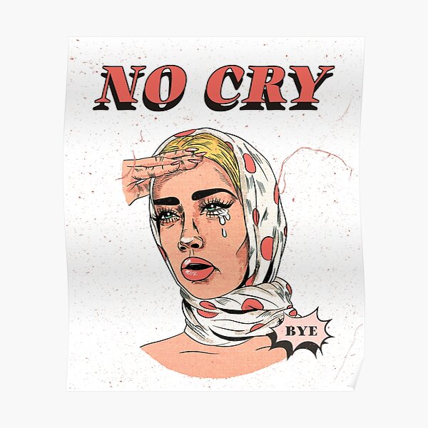 "No cry baby comix" Poster by BEASTERSCLUB | Redbubble