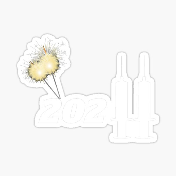 "2022 Happy new year 2022 | Fun new years design " Sticker for Sale by ...