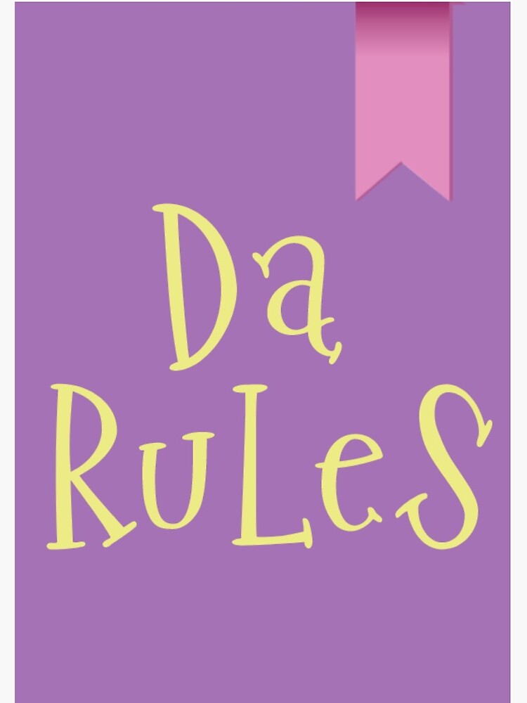 "Da rules rules book from Fairly OddParents" Journal for Sale by ...