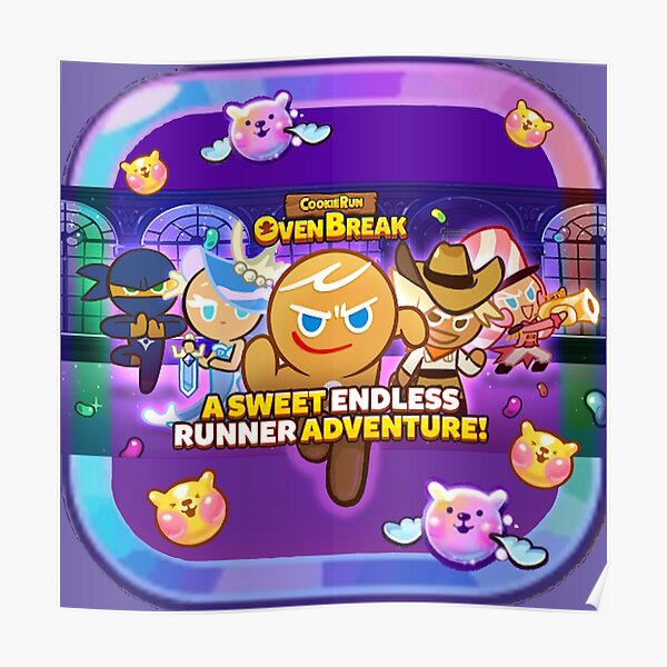 "Cookie Run Ovenbreak" Poster for Sale by christabat | Redbubble