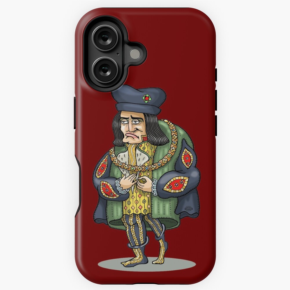 "King Richard III" Sticker for Sale by MacKaycartoons | Redbubble