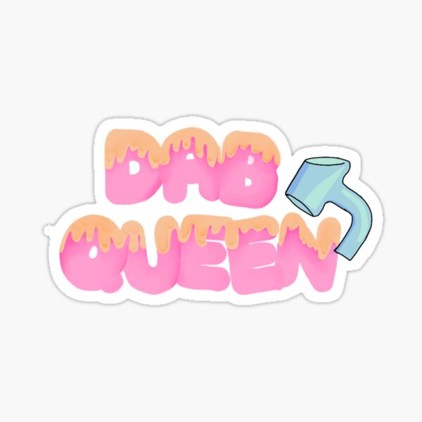 "Dab queen " Sticker for Sale by DizzyCreeations | Redbubble