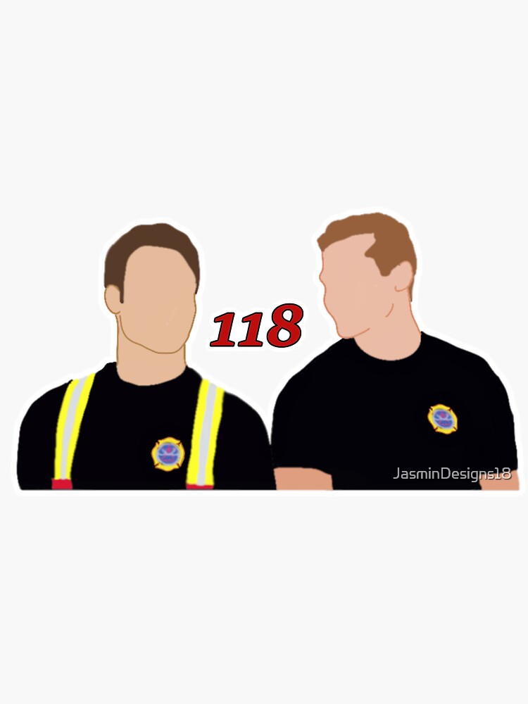 "Buck and Eddie 911 - Station 118 'Buddie' Season 3" Sticker for Sale ...