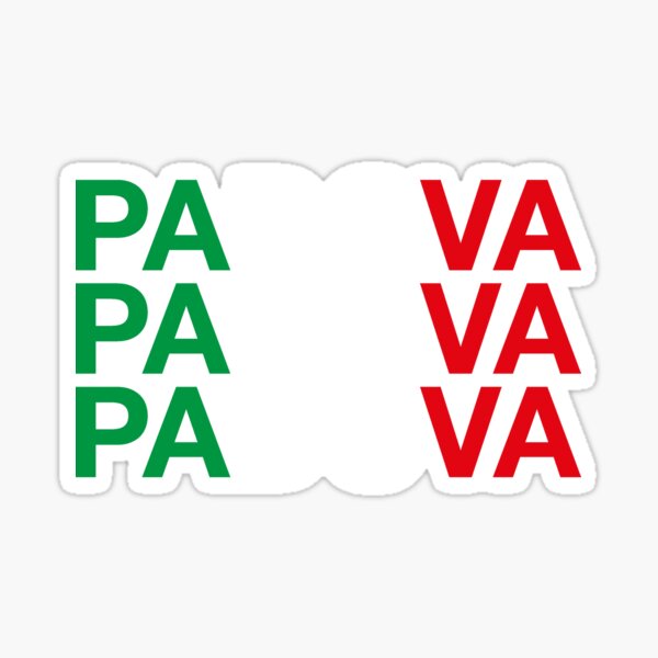 "PADOVA Italian Flag" Sticker for Sale by eyesblau | Redbubble