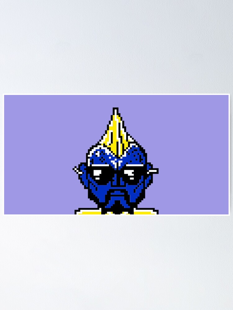 "8 Bit Pixel NFT Standard #888" Poster for Sale by SeventhGate | Redbubble