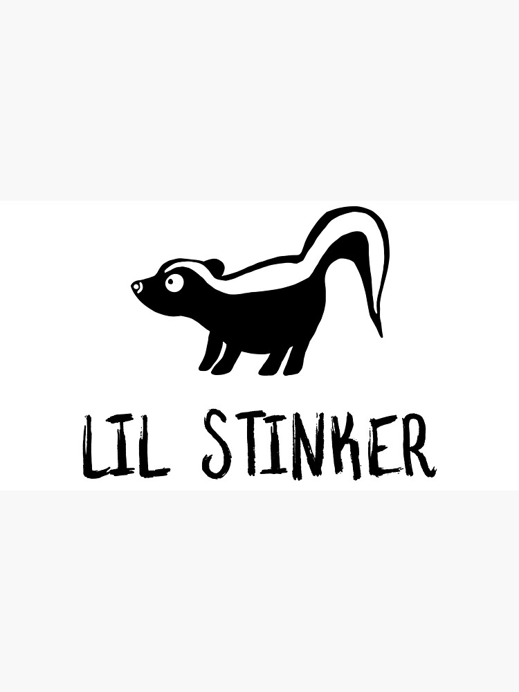 "Lil Stinker for Skunk Lovers, Black" Bucket Hat for Sale by Mochi ...