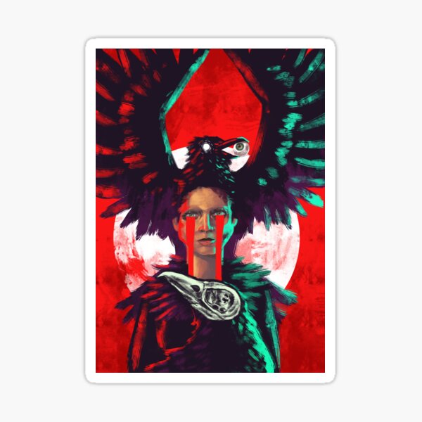 "Raven Queen" Sticker for Sale by GhanyStore | Redbubble