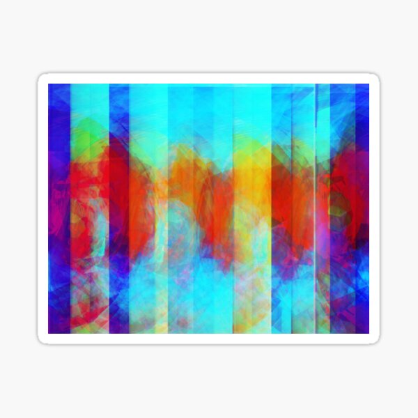 "Glitch" Sticker by JilClaireArt | Redbubble