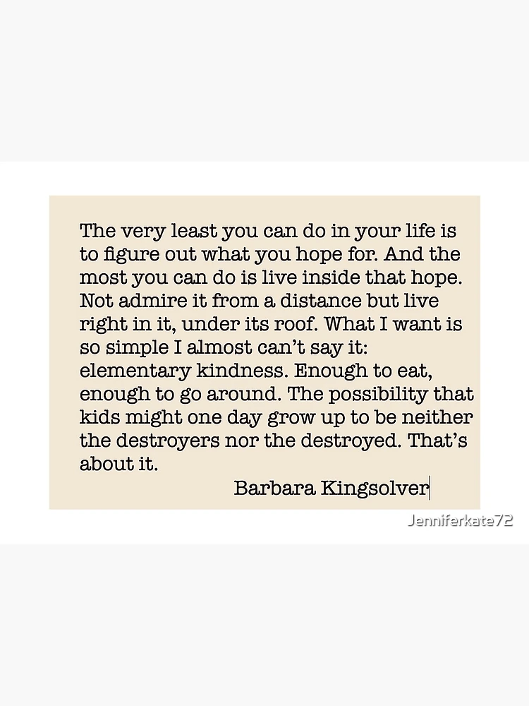Kingsolver Quotes