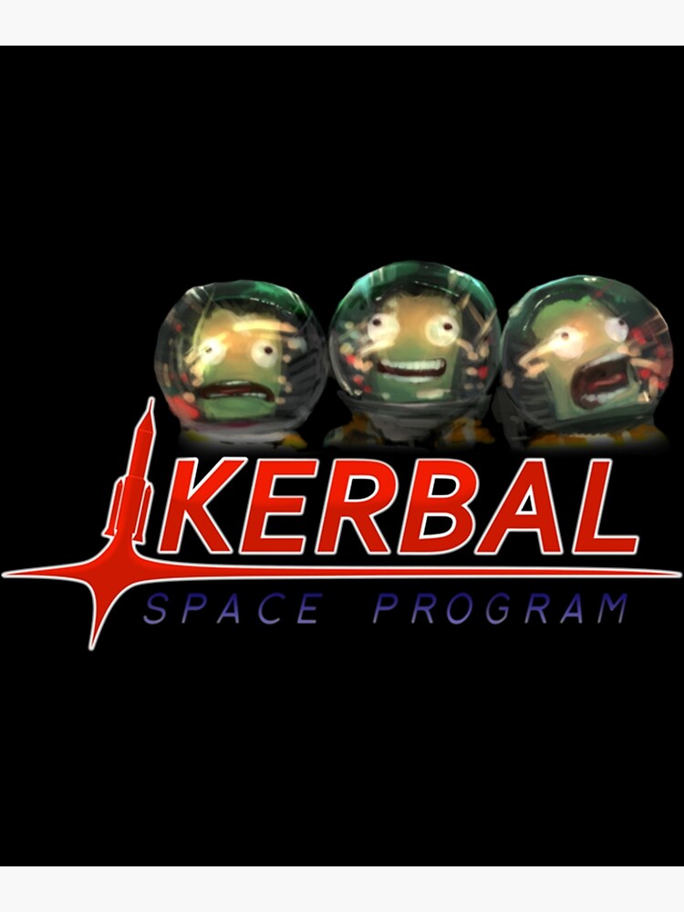 Kerbal Space Program Art Premium Matte Vertical Poster Designed & Sold ...