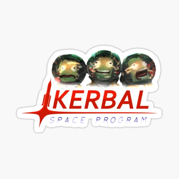 "Kerbal Space Program Art " Sticker for Sale by HoodieIsland | Redbubble