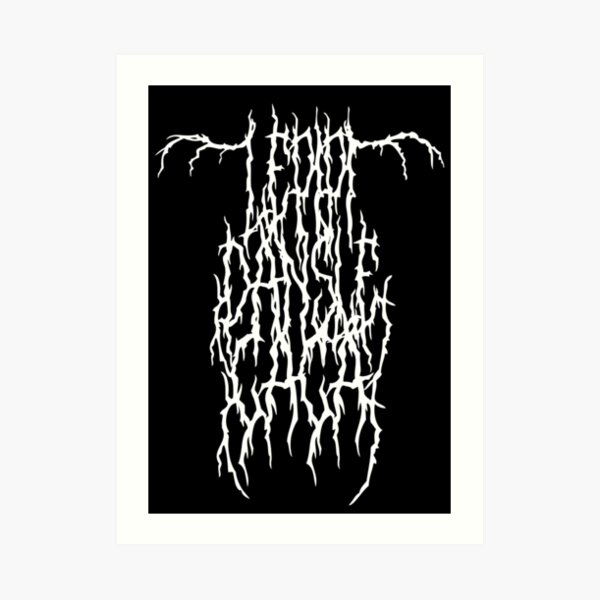 "Pee in the Poop - French Deathcore logo" Art Print for Sale by AnTaR35 ...