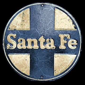 "Santa Fe" Sticker for Sale by Centuryvault | Redbubble