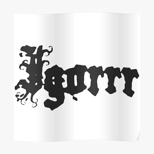 "The Igorrr metal band merch" Poster for Sale by amondaris | Redbubble