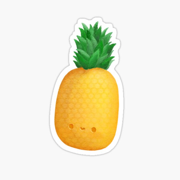 "Pineapple" Sticker for Sale by Tildeish | Redbubble
