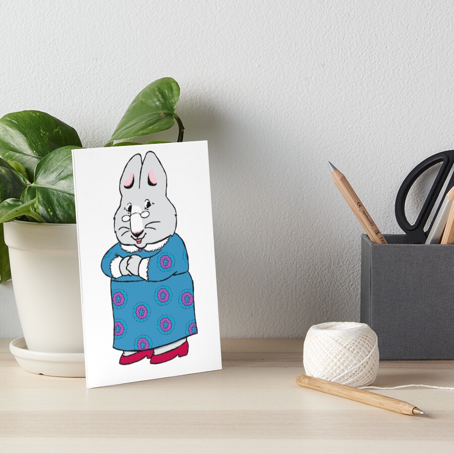 "Grandma - Max & Ruby" Art Board Print for Sale by craigie1211 | Redbubble