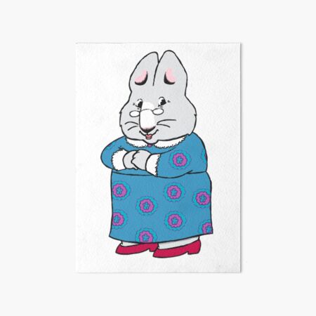 "Grandma - Max & Ruby" Art Board Print for Sale by craigie1211 | Redbubble