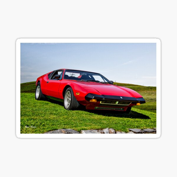 Detomaso Pantera Stickers | Redbubble