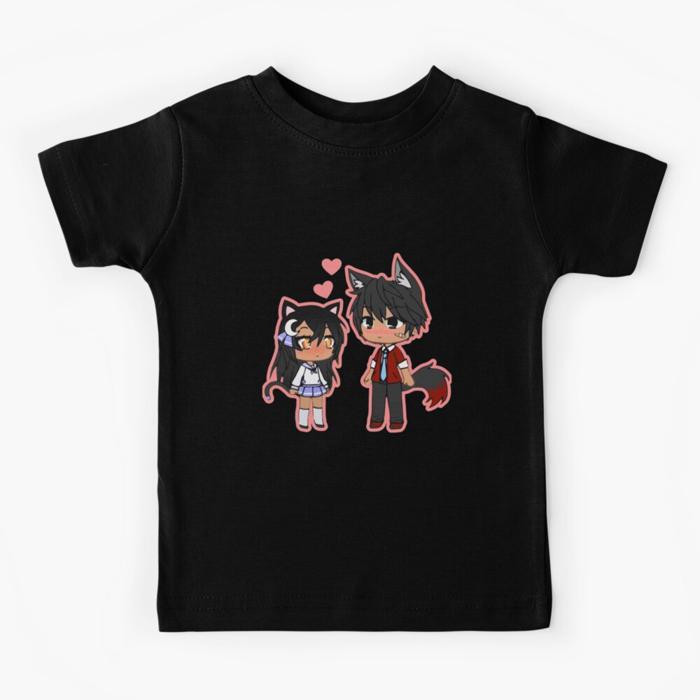 "Aphmau and Aaron Mystreet Aarmau Love" Kids T-Shirt by TysonWalkar ...