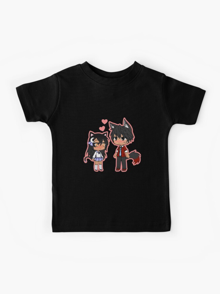 "Aphmau and Aaron Mystreet Aarmau Love" Kids T-Shirt for Sale by ...